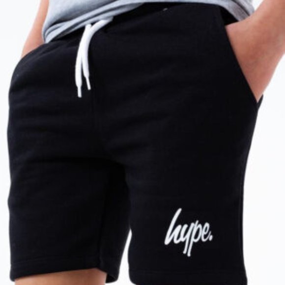 Hype | Bottoms | Hype Boys Black Script Boys Jersey Shorts | Poshmark